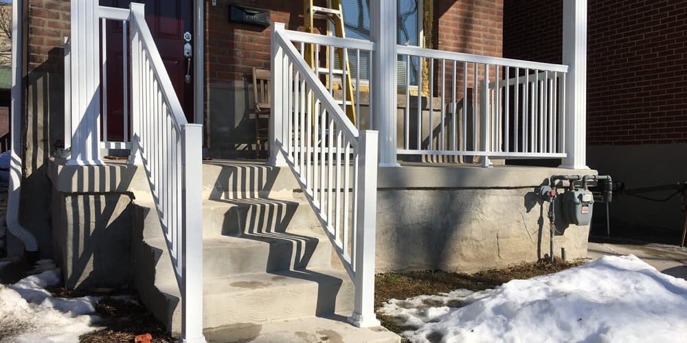 Aluminum Porch Railings | Global Aluminum Solutions Inc.